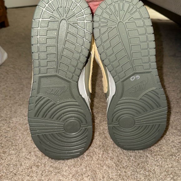 Nike | Shoes | Nike Dunk Low Sneakers In Cream And Gray | Poshmark